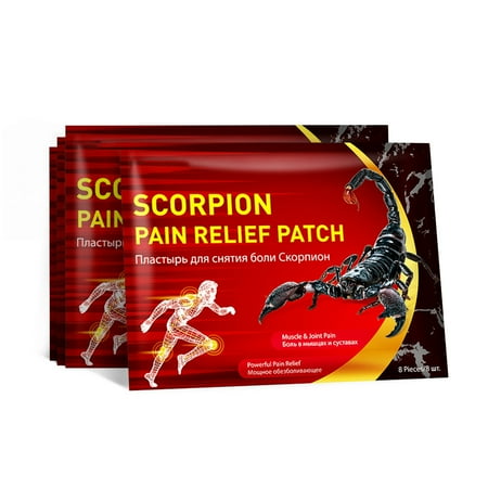 8 Pieces Patch Knee Heat Plaster Neck Patch Neck Plaster for Back ...