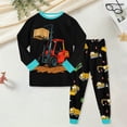 3-4 Years Toddler Baby Boy Clothing Sets Printed Long Sleeve Tops and ...
