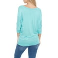Women's Banded Dolman Top - Walmart.com