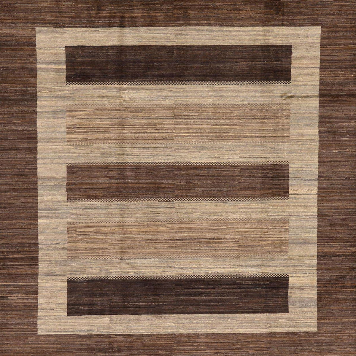 Ahgly Company Indoor Square Abstract Light Copper Gold Abstract Area ...