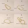 ANXPTIME Brass Screw Lock Keychain Clip Fashion Key Holders Clip D ...