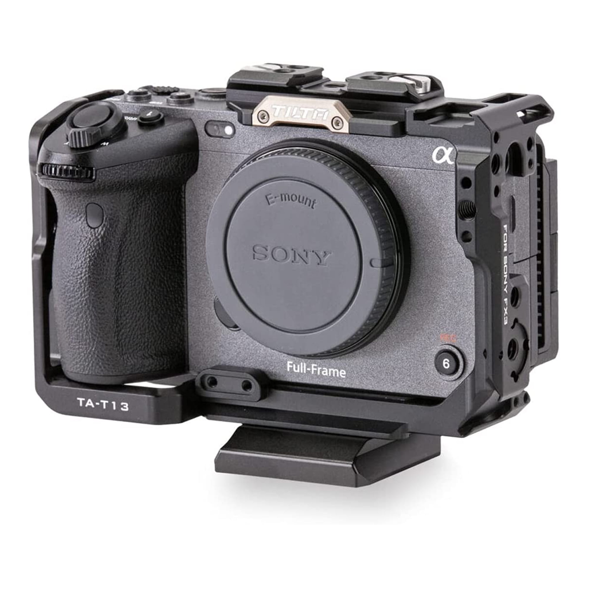 Buy Tiltaing Full Camera Cage Compatible with Sony FX3 – Black ...
