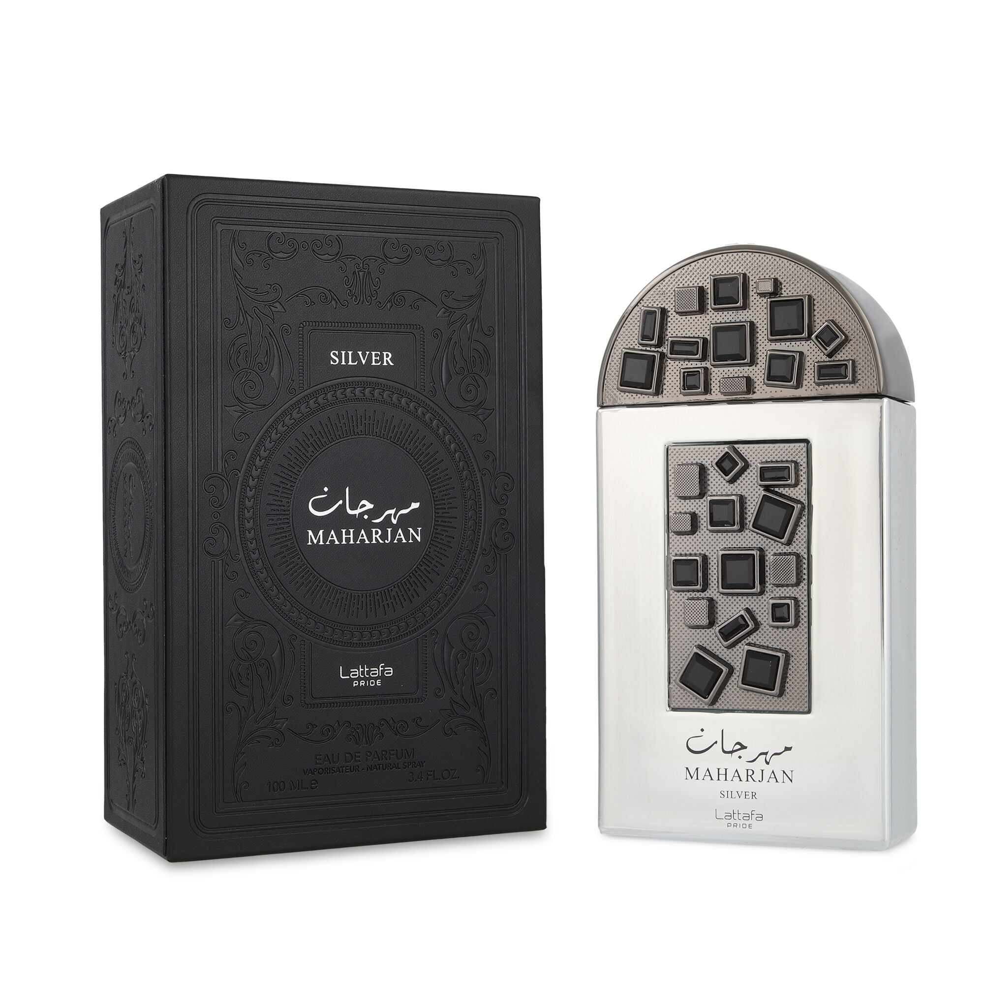 Lattafa Maharjan Silver 100Ml Edp Spray Model | Bodega Aurrera en línea