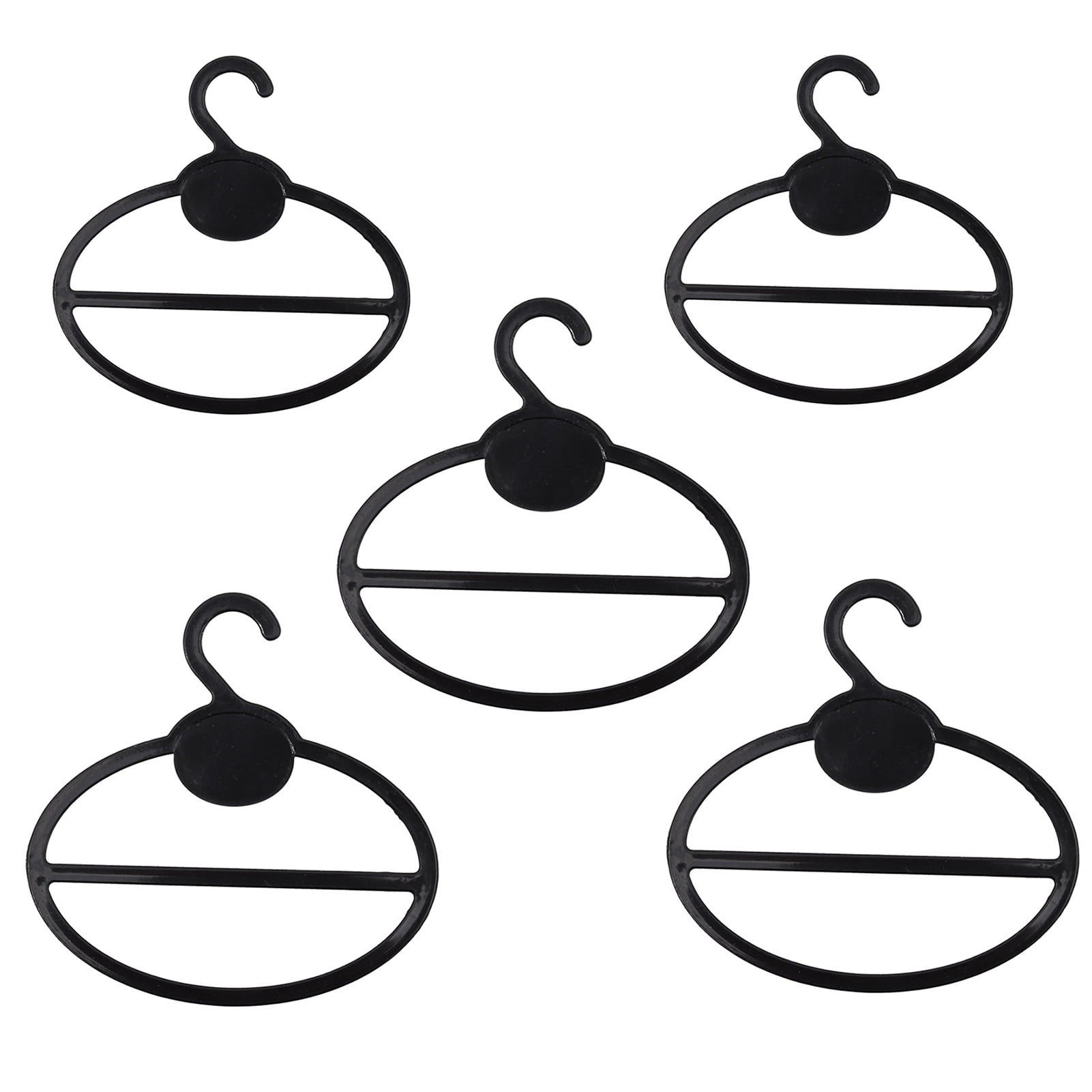 Yoone 5Pcs Shawl Hanger Load-bearing Hanging Plastic Sturdy Scarf Rack ...