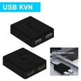 USB 2.0/3.0 KVN Switch HDMI 2 Port Box Plug-free Share Keyboard Mouse ...