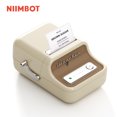 NIIMBOT B21 Portable Bluetooth Label Maker & Thermal Printer, Milky ...