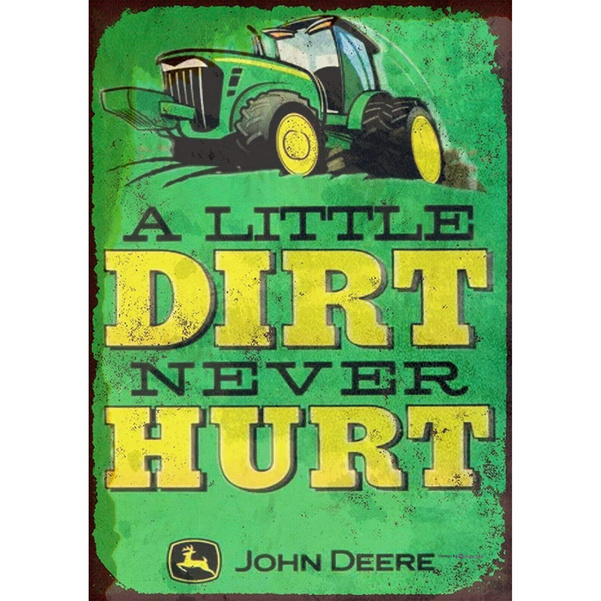 Click here for Aocisuki John Deere Tractor A Little Dirt Never Hu... prices