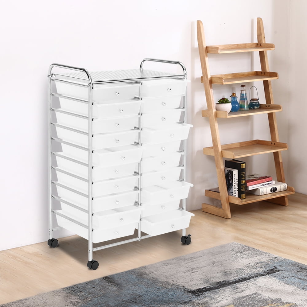 10T Not Justagarget 20-Drawer Organizer Cart, Mobile Organizer Rolling ...