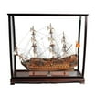 USS Constitution Large With Table Top Display Case - Walmart.com