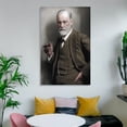 Austrian Psychologist Sigmund Freud Poster5 Poster Cool Artworks ...