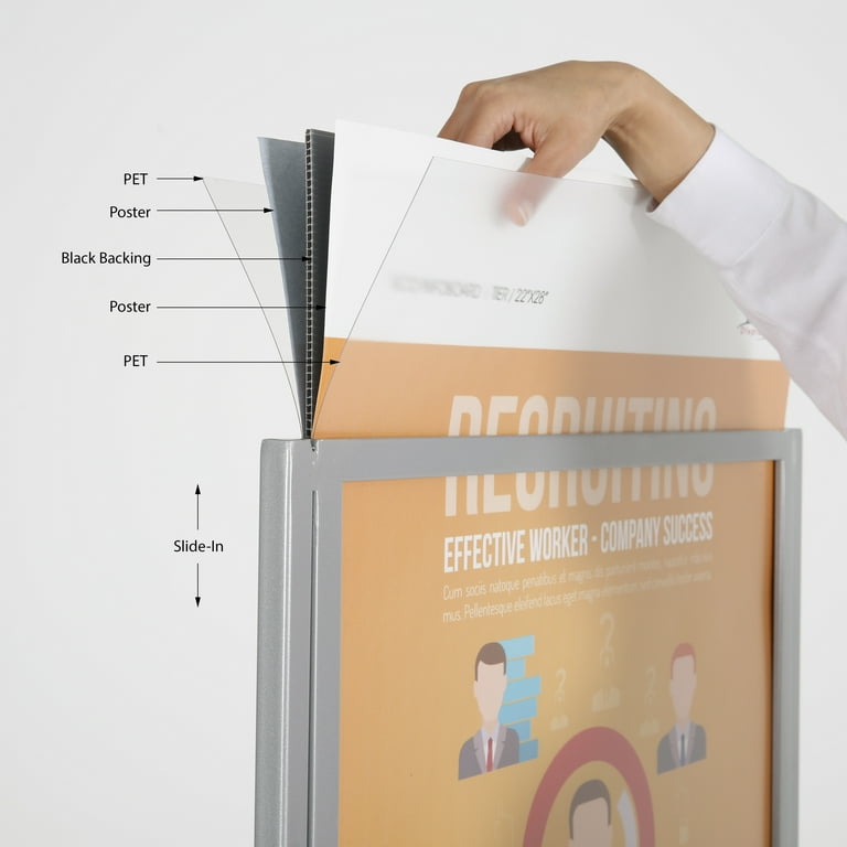 3 Sided Poster Board Walmart