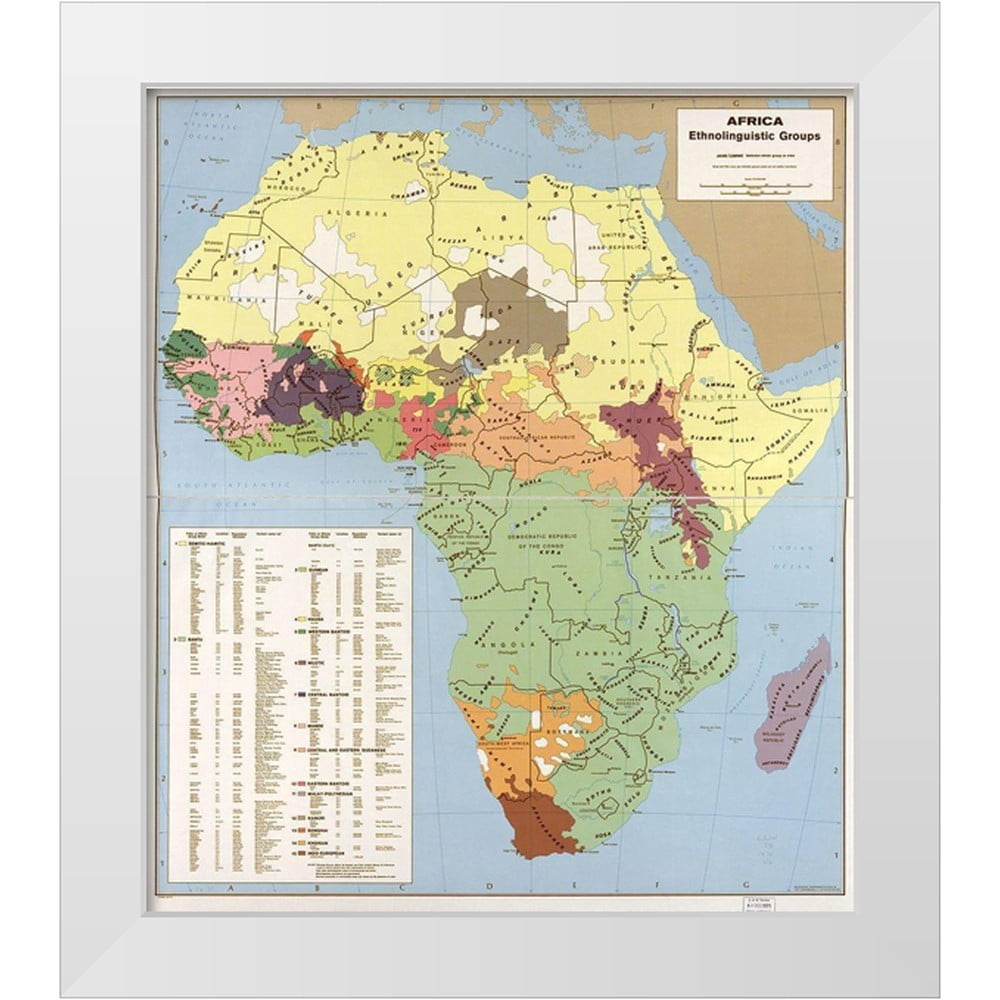Modern Map Of Africa