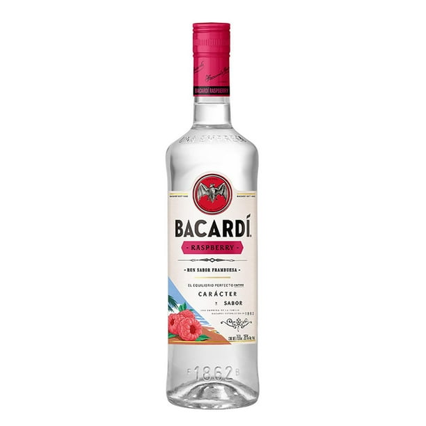 Pack de 6 Ron Bacardí Razz 750 ml Bacardí Razz | Walmart en línea