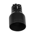 Flowmaster 15396B Exhaust Tip - 4.00 in. Black Ceramic Coated - Fits 2. ...