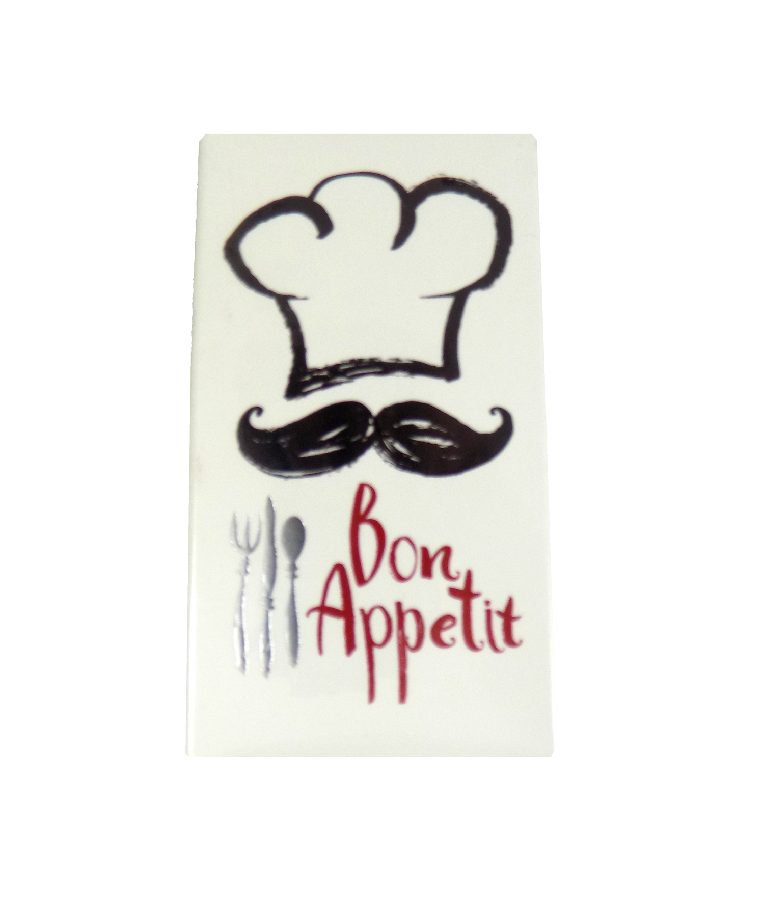 The Joy of Light Designer Matches Bon Appetit Chef Embossed Matte 4 ...