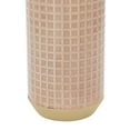 DecMode 14", 17"H Pink Metal Vase, Set of 2 - Walmart.com