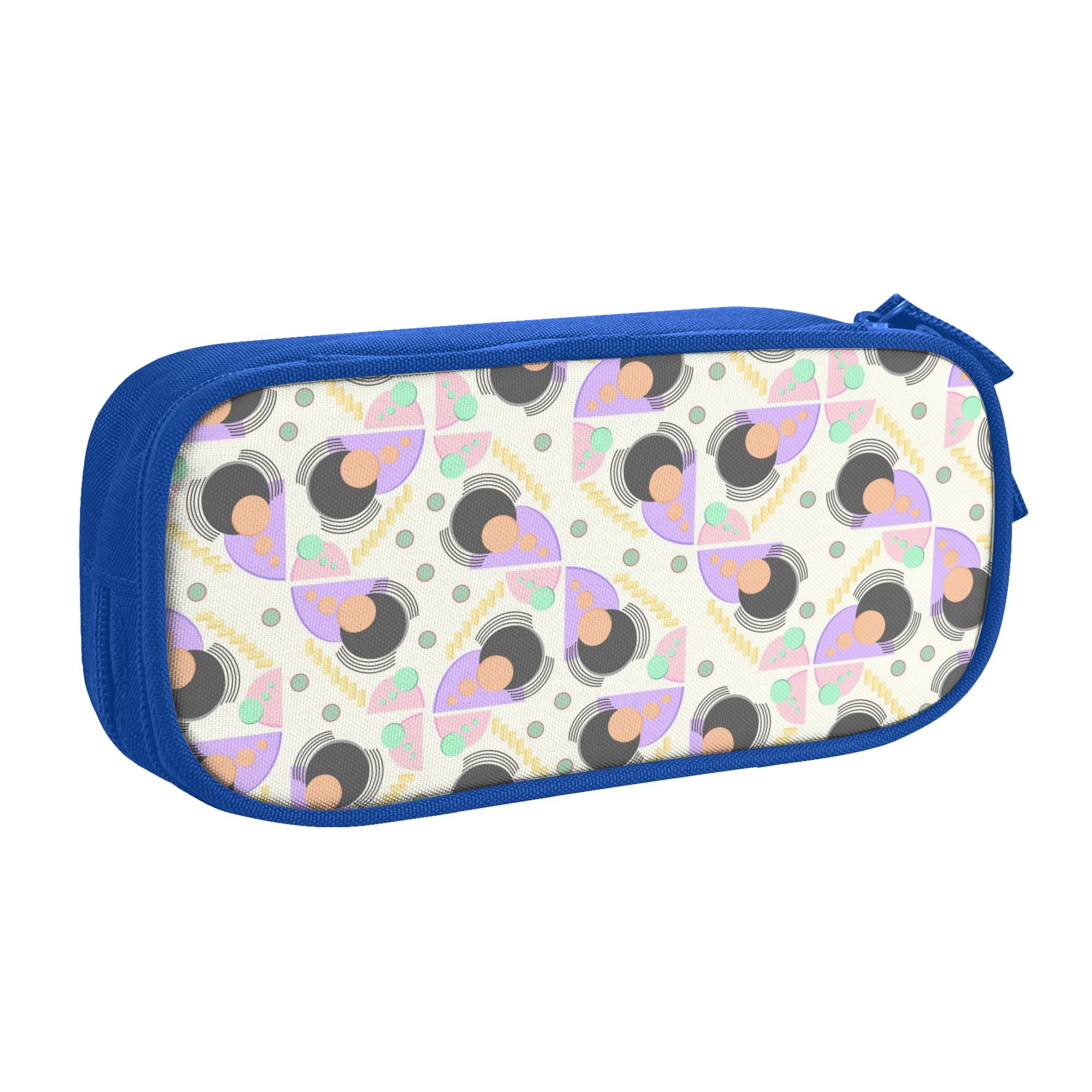 TEQUAN Large Capacity Pencil Case, Colorful Pastel Drawing Pattern ...