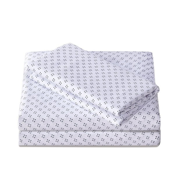 Mainstays Soft, Easy Care, Microfiber Sheet Set – Printed, Available ...