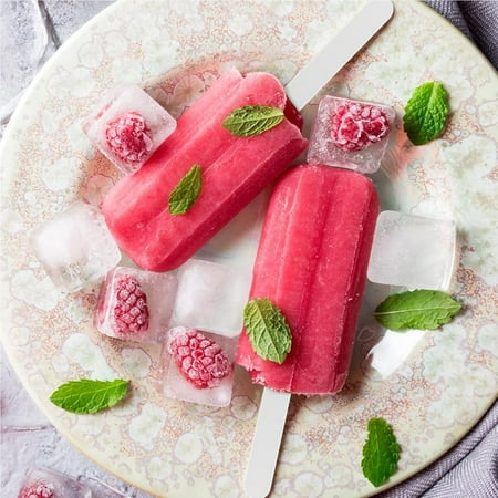 50PCS Acrylic Popsicle Sticks Reusable Popsicle Sticks Cakesicle Sticks ...