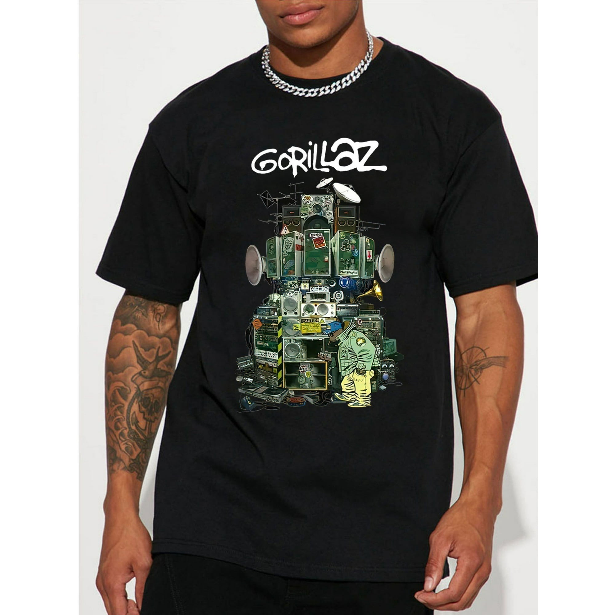 Click here for Generic 1pc Mens Casual Cotton T-Shirt With Gorill... prices
