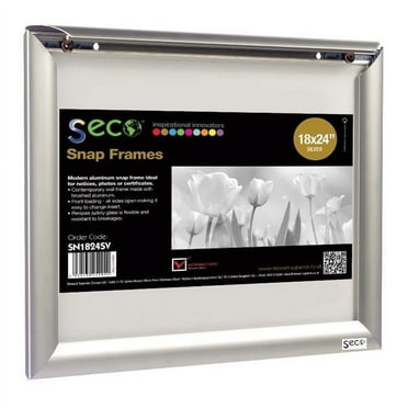 SECO Front Load Easy Open Snap Poster/Picture Frame 11 x 17 Inches ...