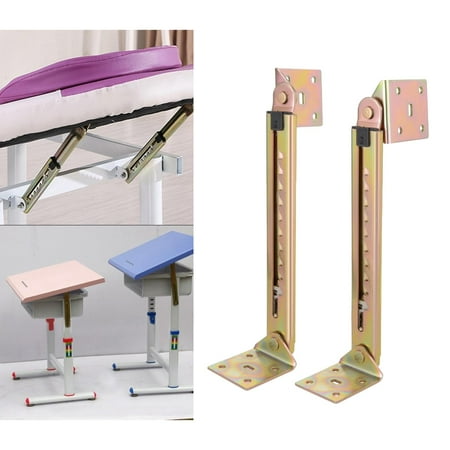 10 Gear Angle Lifting Rod Desk Hinge Adjusting Hardware with Bracket ...