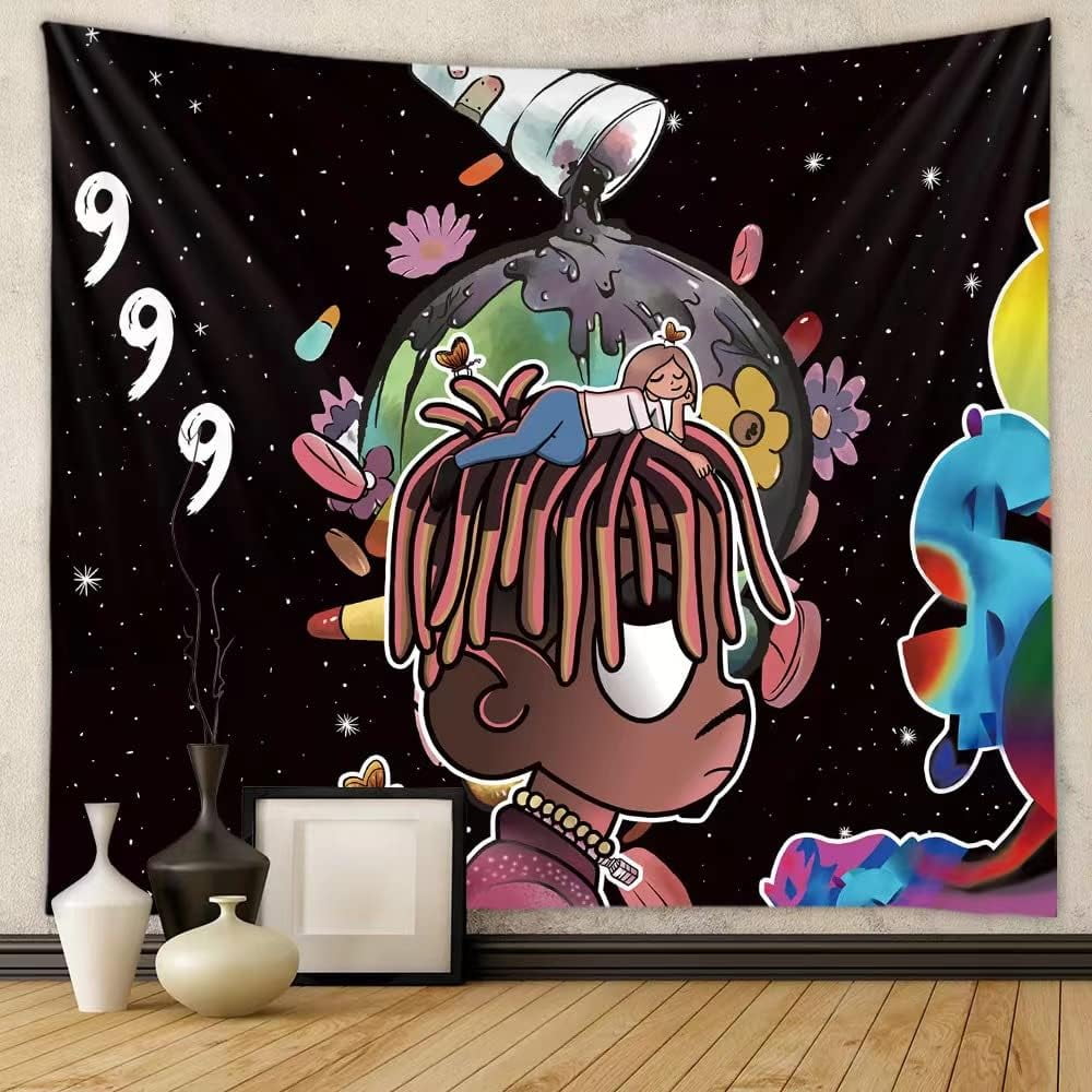Click here for Laicaiw Juice Wrld Tapestry Poster  Boutique Aesth... prices