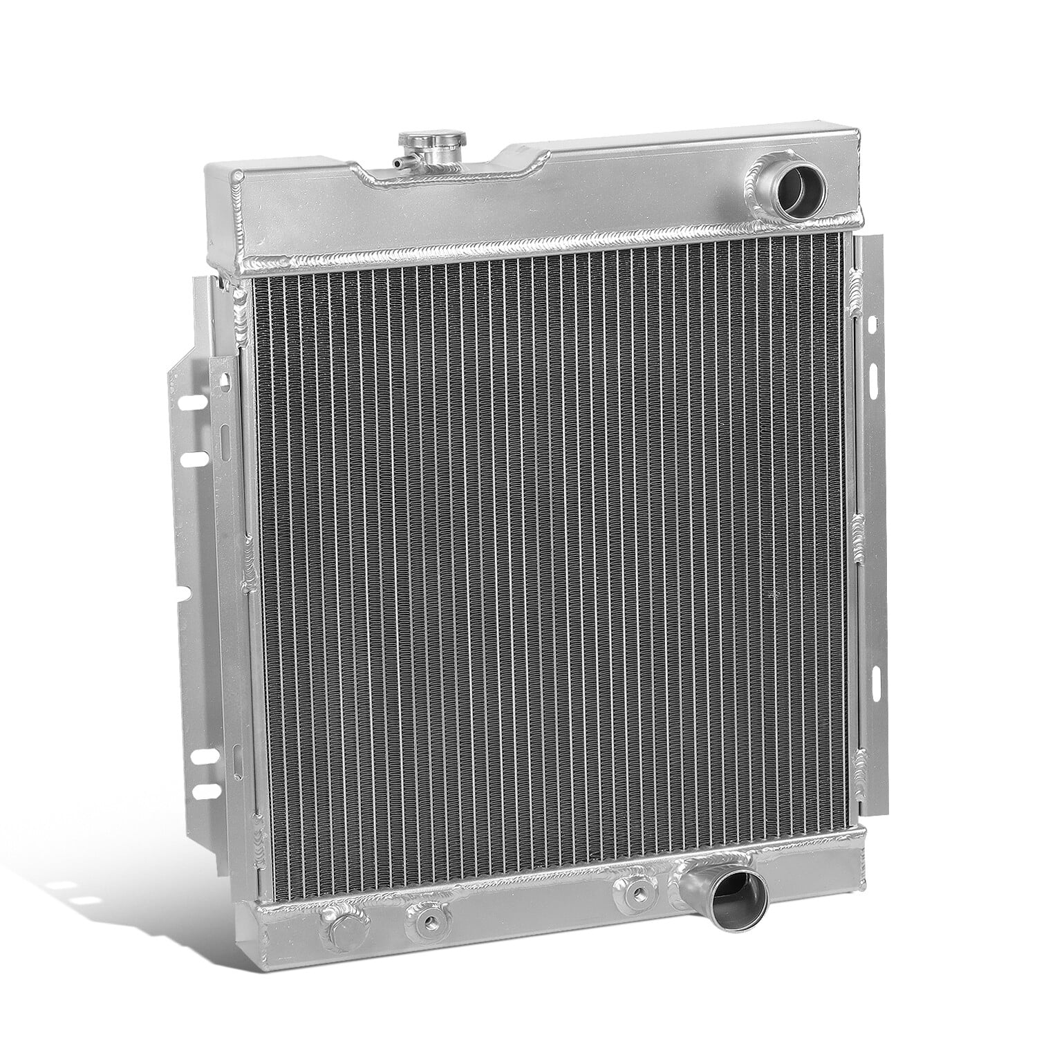 DNA Motoring RA-FM64-3 Full Aluminum 3-Row Racing Cooling Radiator for ...