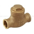 Midline Valve Swing Check Valve, Backflow Prevention, Lead-Free, 3/4 in ...