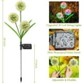 Walmart Solar Garden Dandelion Lights, 2 Pack, 36 LED, Waterproof ...