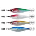 Assorted Color Round Belly Fishing Baits Artificial Fishing Squid Jigs ...