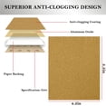 64 Pcs 1/4 Sheet Sandpaper, 60/80/120/150/180/240/320/400 Grit Sand ...