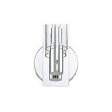 Possini Euro Design Pax Modern Wall Light Sconce Chrome Hardwire 6 ...