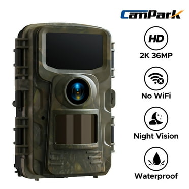 KJK Trail Camera - 2.7K HD & 36MP Game Camera, Compact Size, No Glow ...