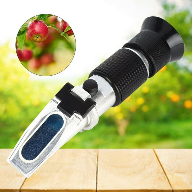 Handheld Refractometer, Dual Scale Refractometer Liquid Refractometer ...