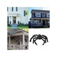 MarinaVida Giant Black Spider Halloween Decoration, Scary Outdoor ...