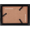HORLIMER 4x6 Double Picture Frame with Real Glass Horizontal Display ...