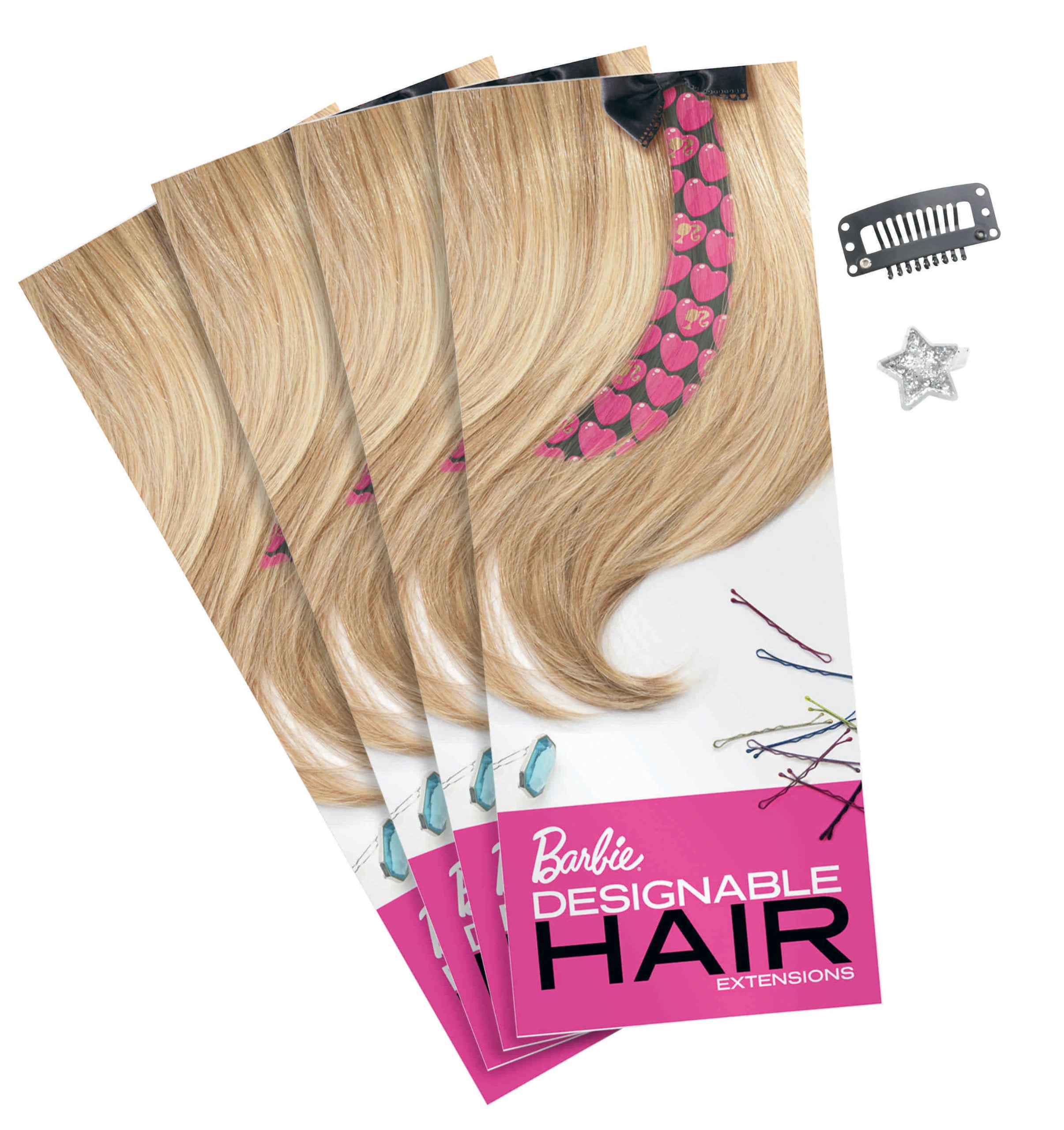 Barbie Designable Hair ExtensionsÂ Refill Pack Barbie - | Walmart en línea