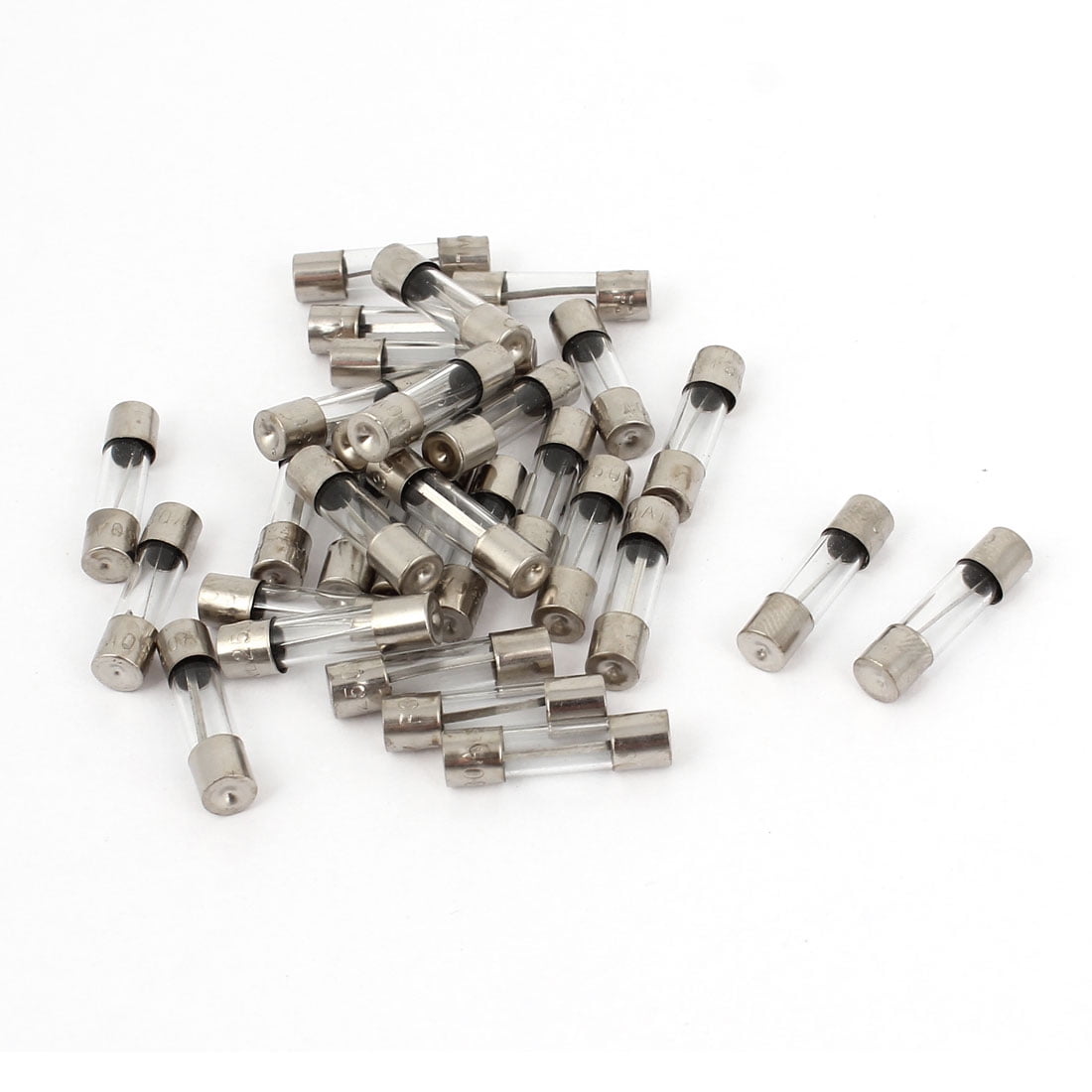 30 Pcs 250V 30A F30AL Quick Fast Blow Glass Tube Fuses 5mm x 20mm ...
