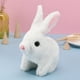 Techinal Electric Rabbit Toy Plush Bunny Battery Operated Hopping ...