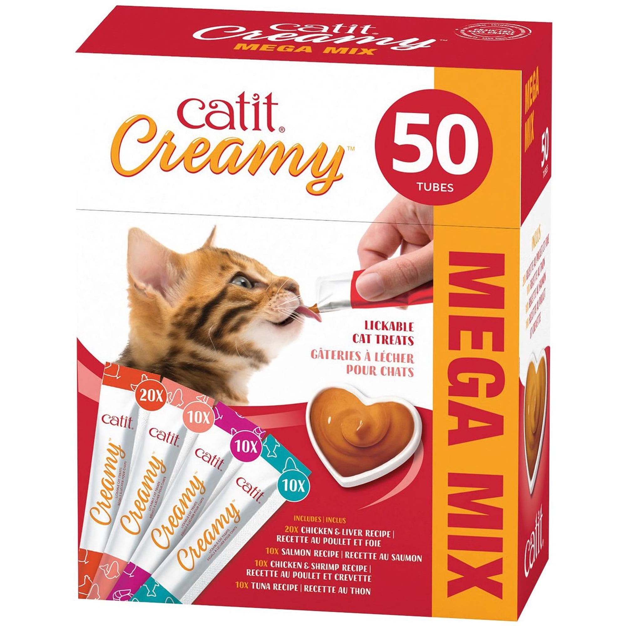 Click here for Catit Creamy Mega Mix Multipack Lickable Cat Treat... prices