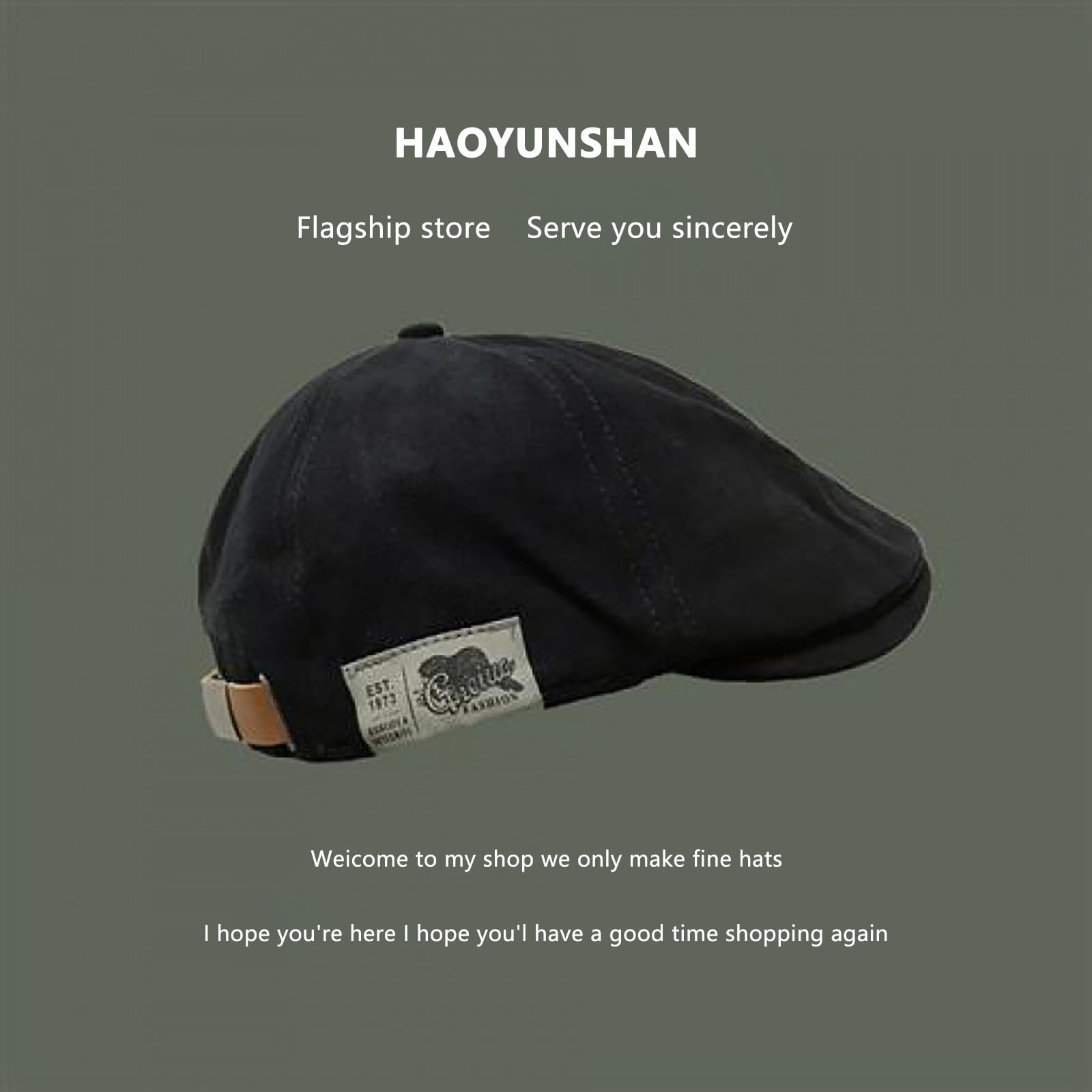 Click here for Seductiva Under $10 Berets Black Men Summer Beret... prices