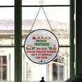 Christmas Physics Professor Stained Glass Window Hanging 2025, Physics ...