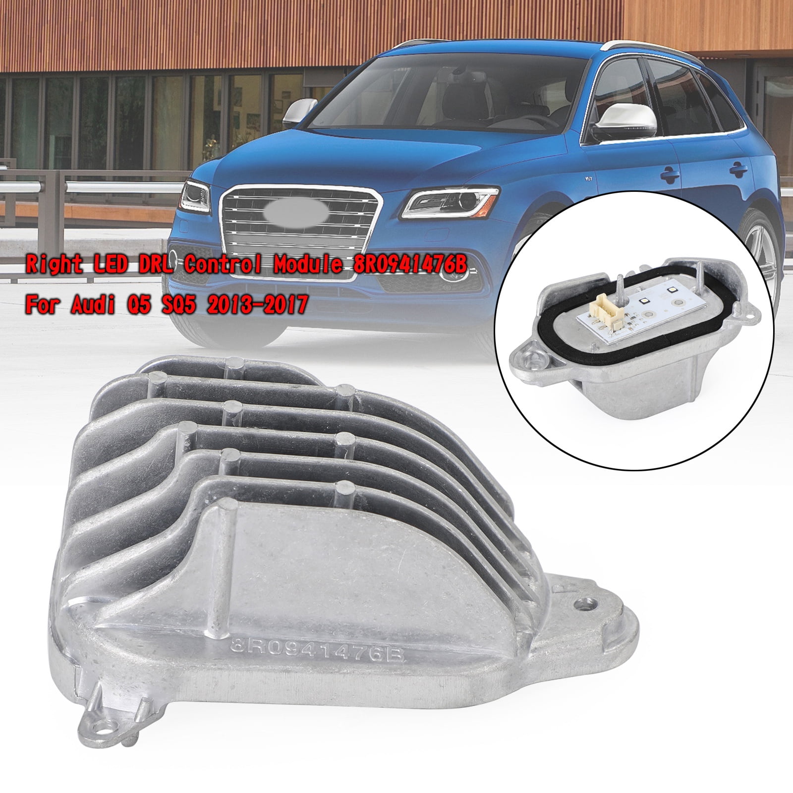 Right LED DRL Control Module 8R0941476B For Audi Q5 SQ5 2013-2017 ...