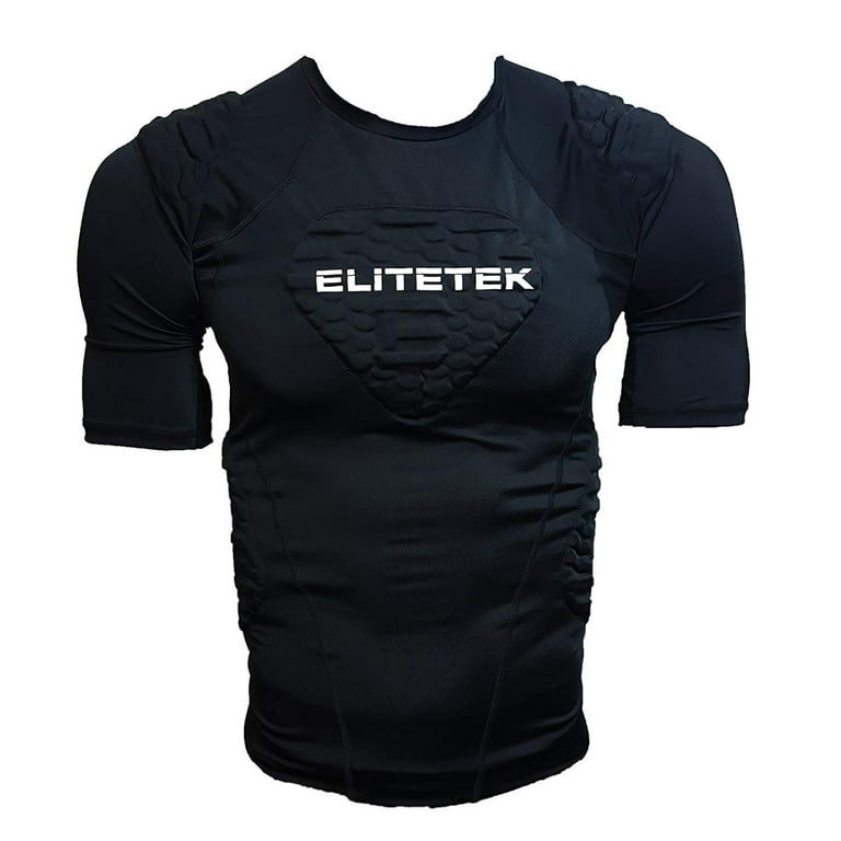 Youth Football Padded Tops Youth Padded Compression Shirt, Youth