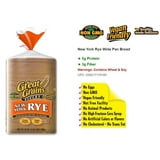 Great Grains, New York RYE, Premium Wide Pan Bread, 24 oz. - Walmart.com
