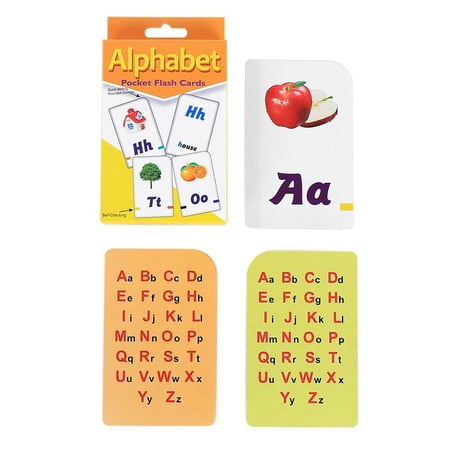 52pcs/box Coated Paper Cards English Letter Learning Card for Kids ...