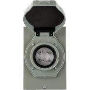 Generac GNC-6338 125 250V 50 Amp 4-Wire Raintight Power Inlet Box ...