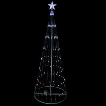 Free Shipping! Northlight 9' Green LED Lighted Christmas Tree Show Cone ...