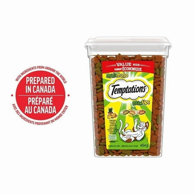 Click here for Temptations Mixups Chicken  Catnip & Cheddar Flavo... prices